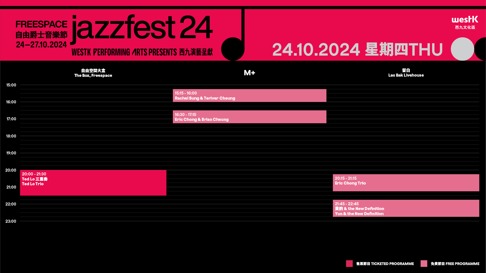 Freespace Jazz Fest｜24–27.10.2024