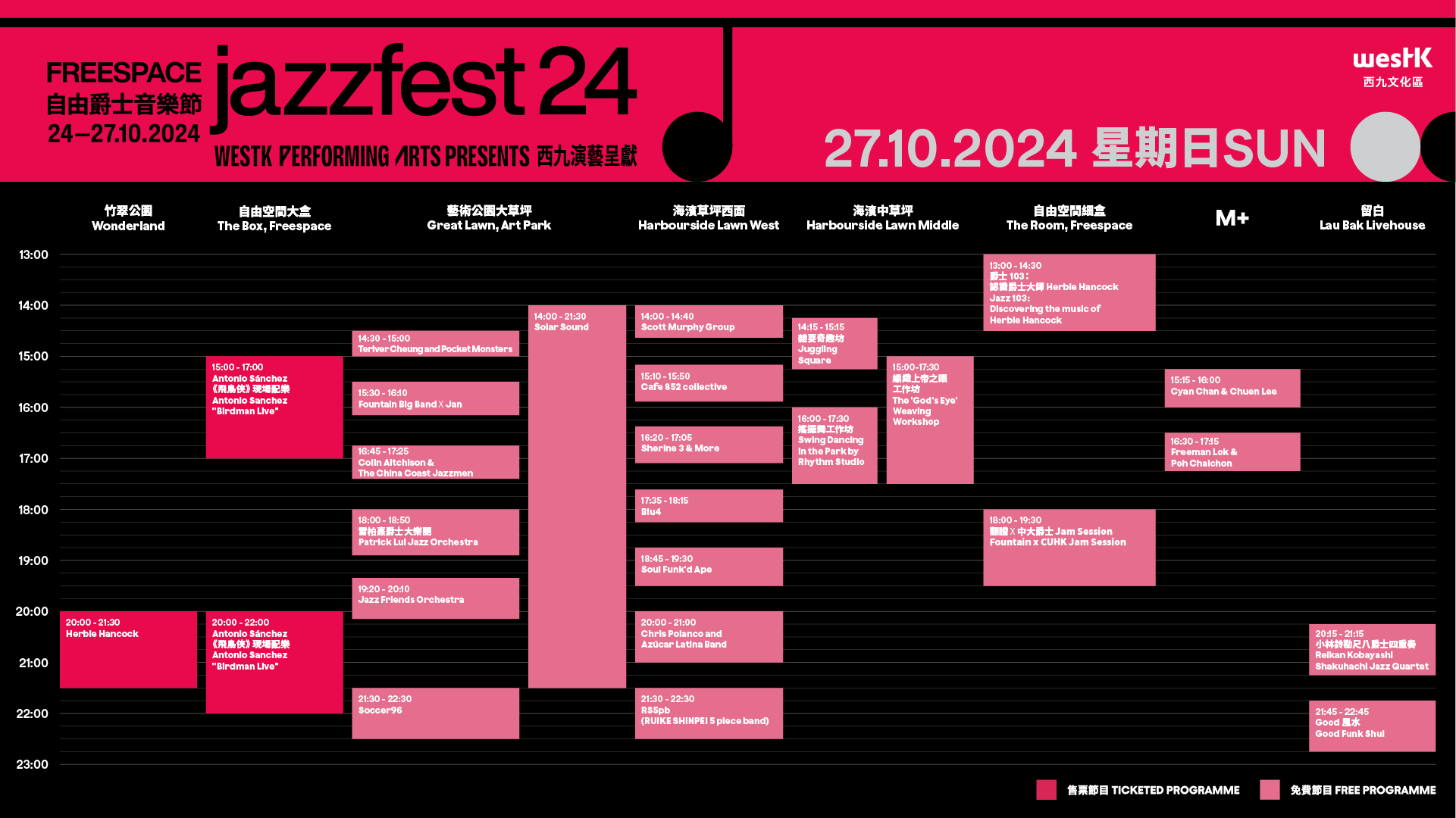 Freespace Jazz Fest｜24–27.10.2024