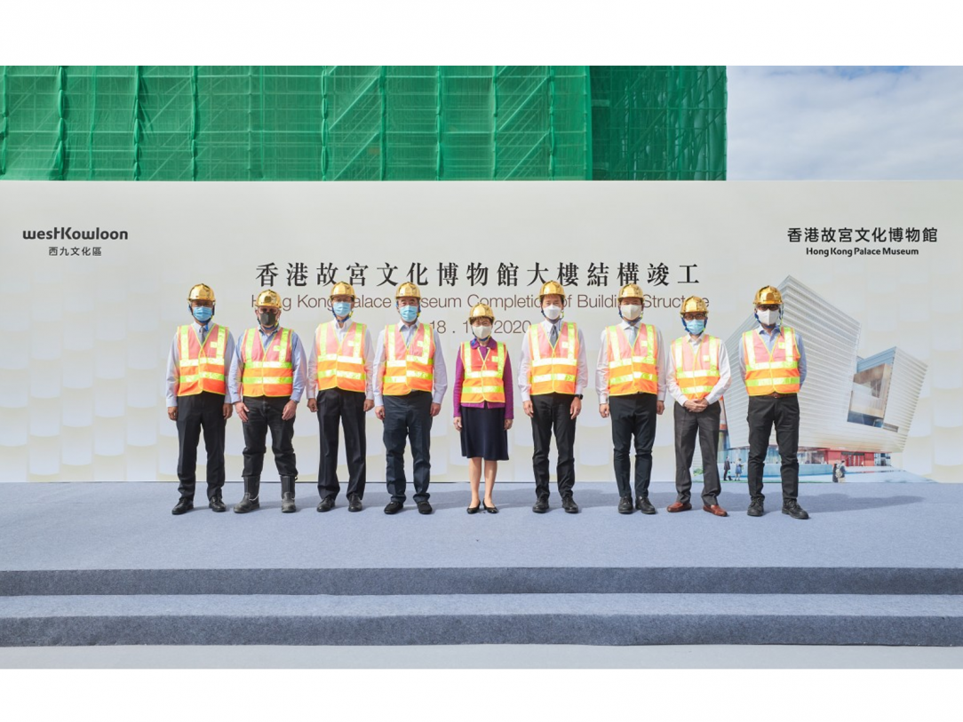 The Hong Kong Palace Museum completed its Building Structure Set to ...